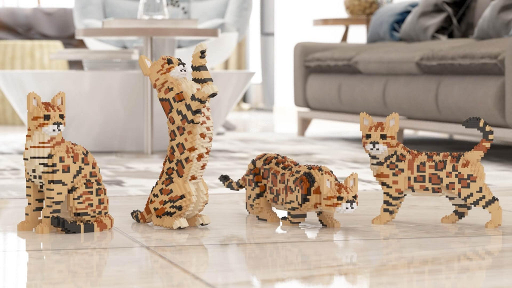 Bengal Cats Building Set – LAminifigs