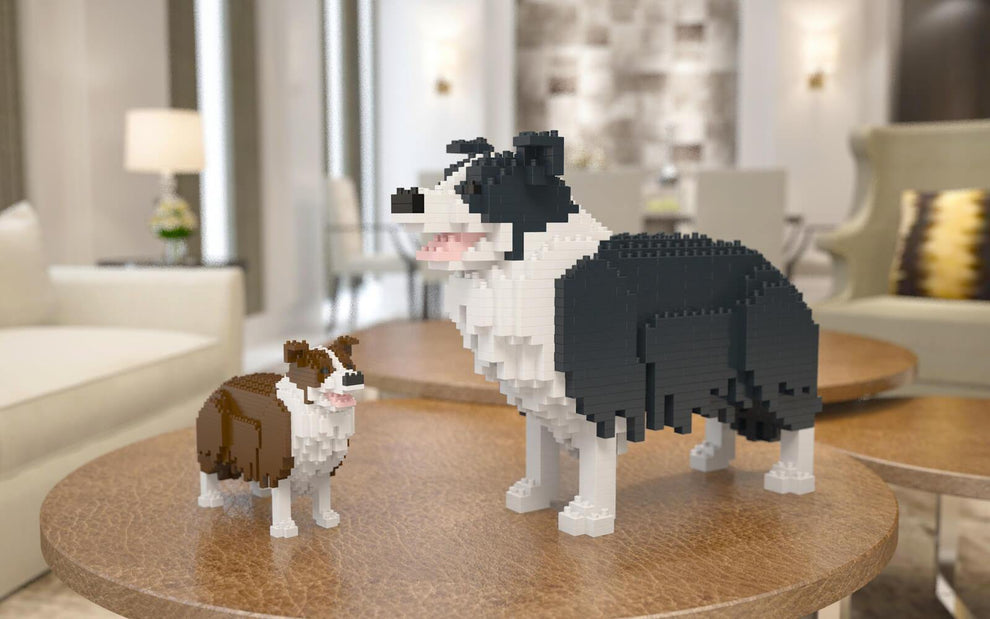 Border Collie Dog Building Set – LAminifigs