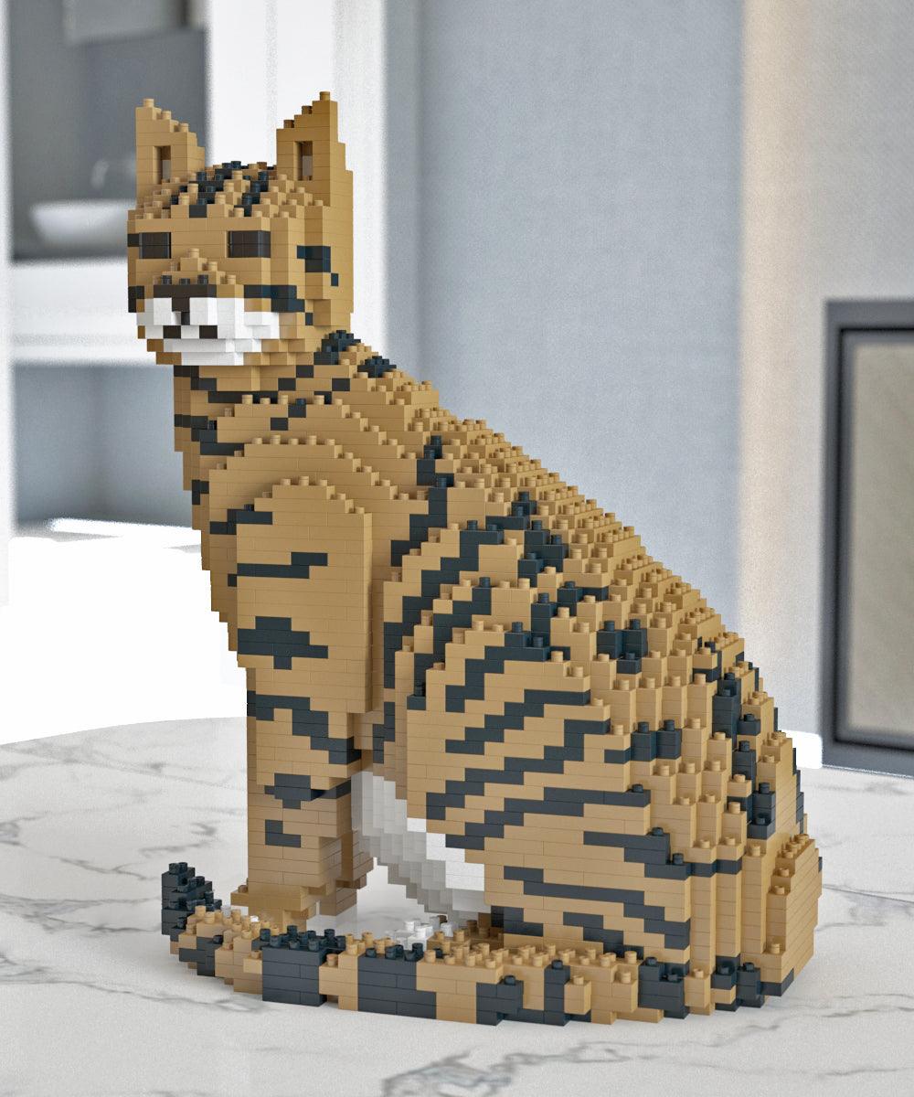 Brown Tabby Cat Building Set – LAminifigs