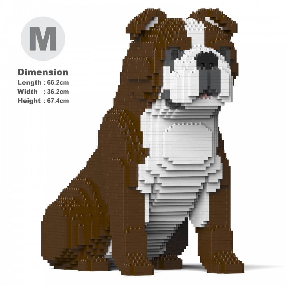 English Bulldog 4-in-1 Pack Big Dog Building Sets – LAminifigs