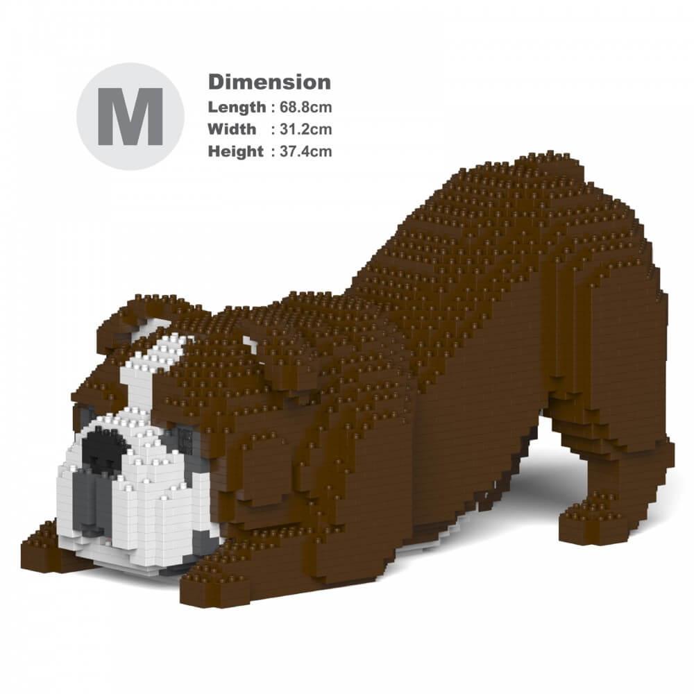 English Bulldog 4-in-1 Pack Big Dog Building Sets – LAminifigs
