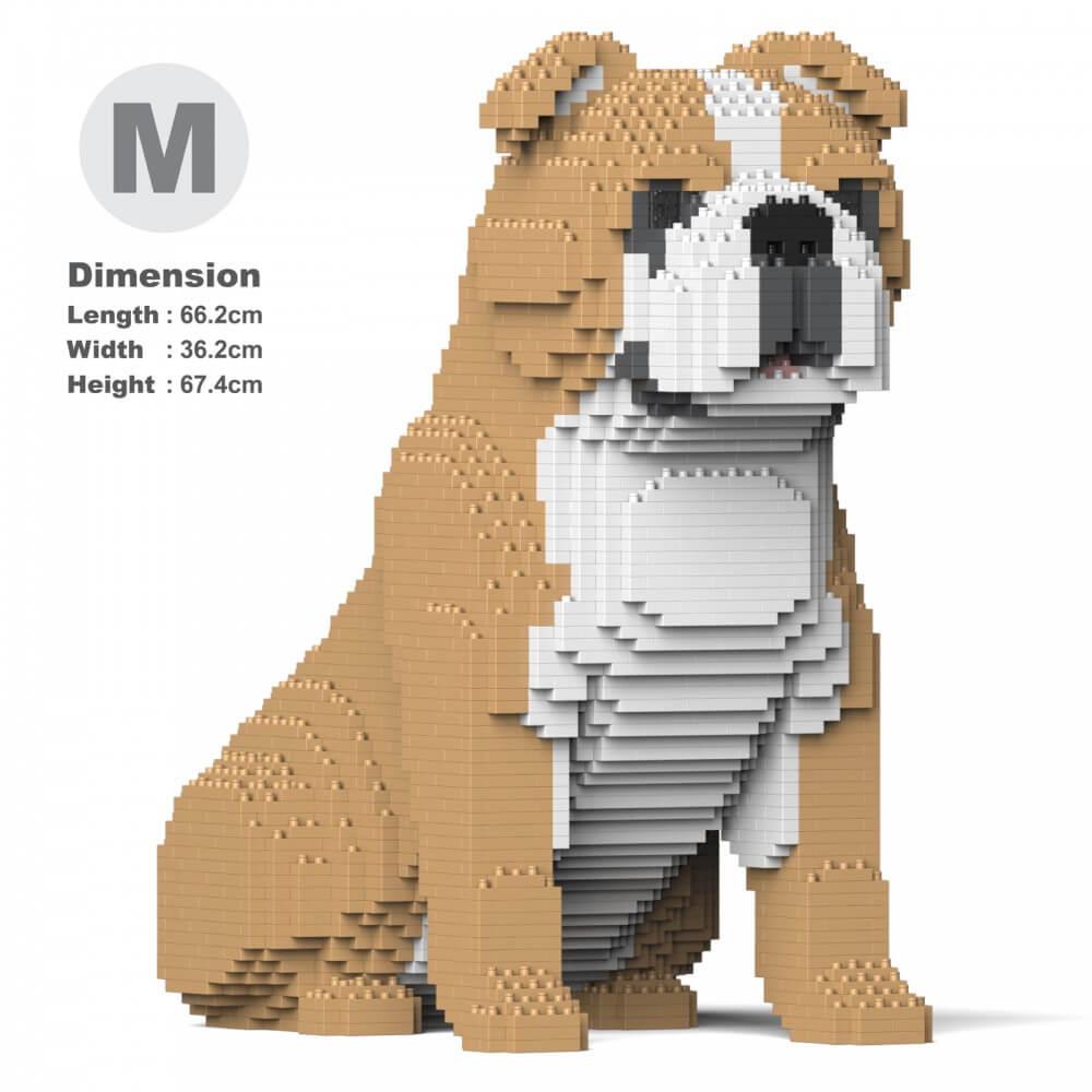 English Bulldog 4-in-1 Pack Big Dog Building Sets – LAminifigs