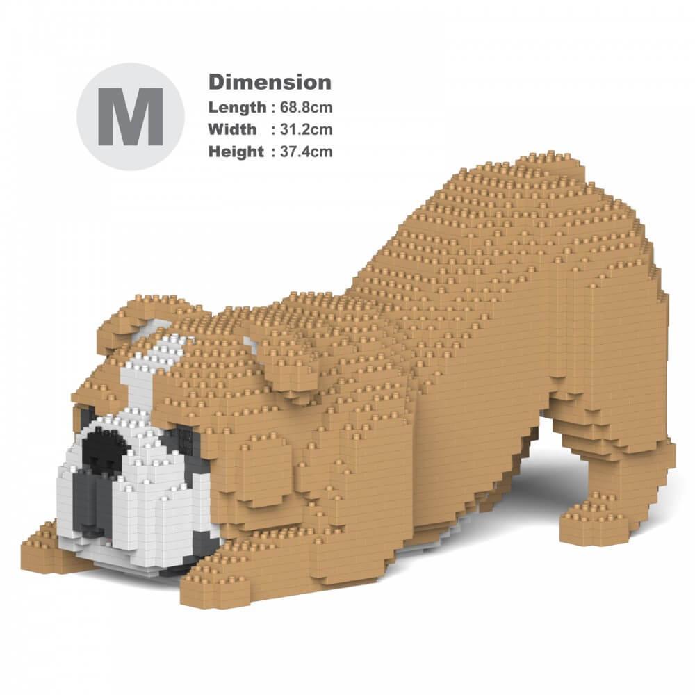 English Bulldog 4-in-1 Pack Big Dog Building Sets – LAminifigs