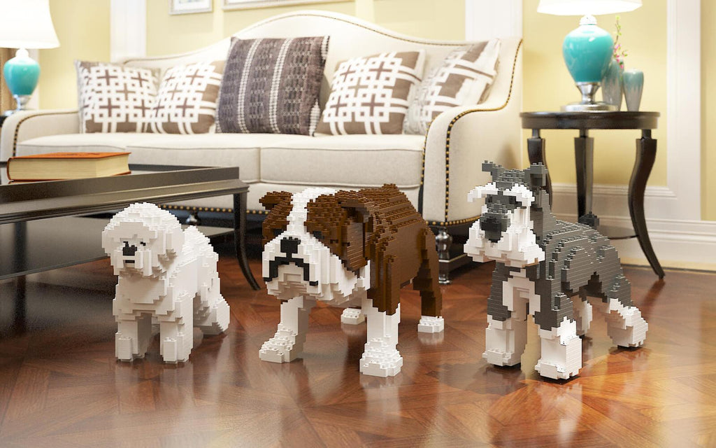 English Bulldog Dog Building Set – LAminifigs