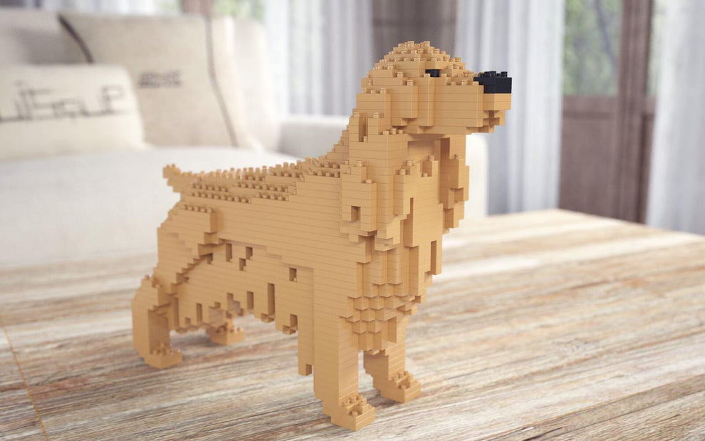 English Cocker Spaniel Dog Building Set – LAminifigs