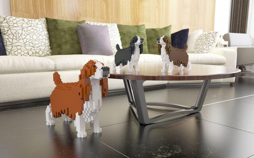 English Springer Spaniel Dog Building Set – LAminifigs