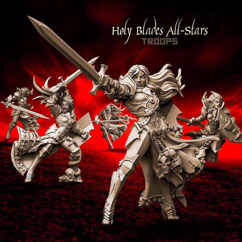 Holy Blades All-Stars - TROOPS – LAminifigs