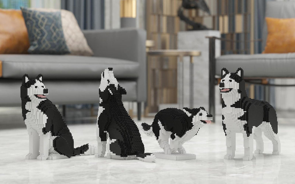 Husky 4-in-1 Pack Big Dog Building Sets – LAminifigs