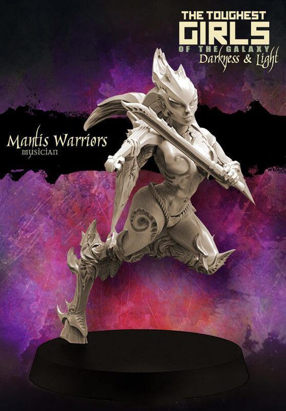 Mantis Warriors - Command Group – LAminifigs