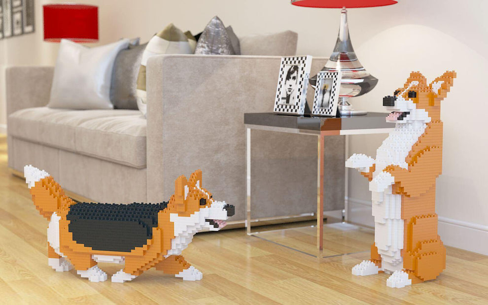 Welsh Corgi Dog Building Set – LAminifigs