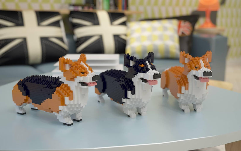 Welsh Corgi Dog Building Set – LAminifigs