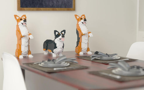 Welsh Corgi Dog Building Set – LAminifigs