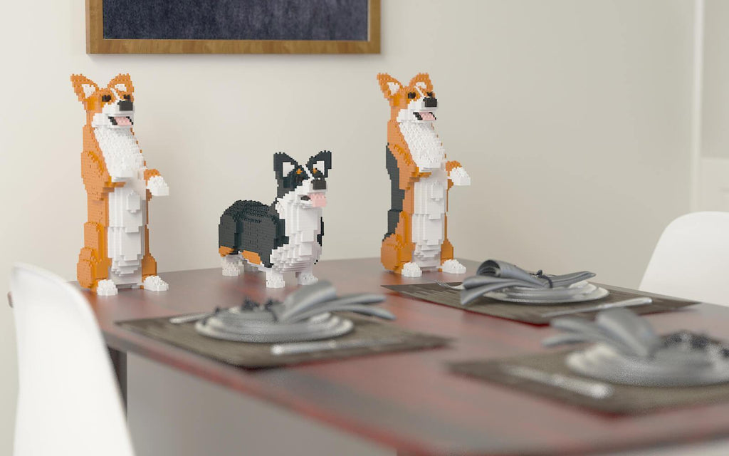 Welsh Corgi Dog Building Set – LAminifigs