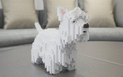 West Highland White Terrier Dog Building Set – LAminifigs
